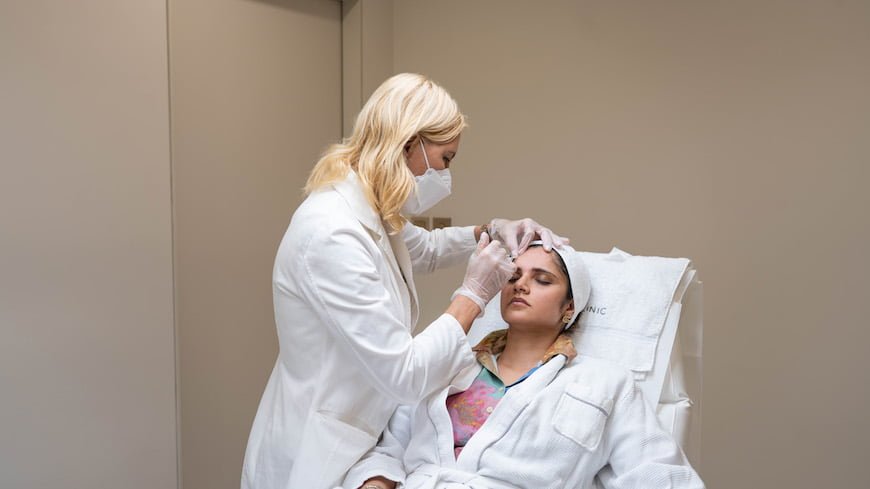 Aesthetic treatments for glowing skin at Lucia Clinic